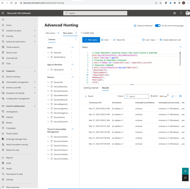 KQL Series – KQL usage with Advanced Hunting (this is huge) | The Blog ...